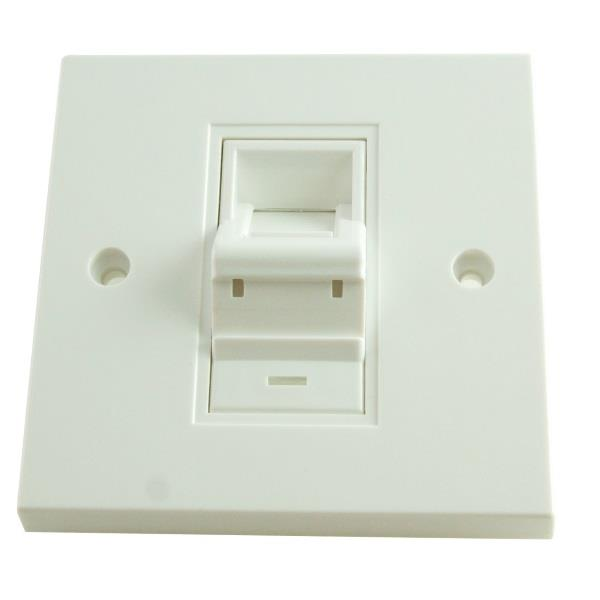 Faceplate cat6 45degree - CoreTECH Malaysia